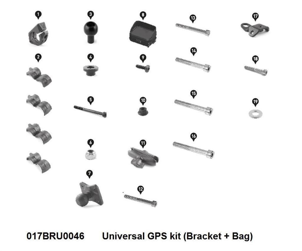 017BRU0046 | Universal GPS Kit | Kawasaki